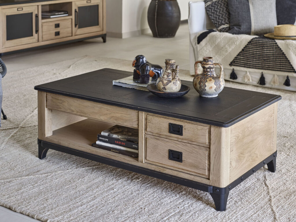 Table basse et canapé d’angle : la bonne combinaison - Blog de L'Ameublier