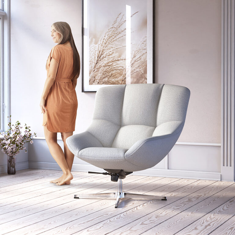 Fauteuil pivotant : 4 modèles tendance pour gagner en mobilité - Blog ...